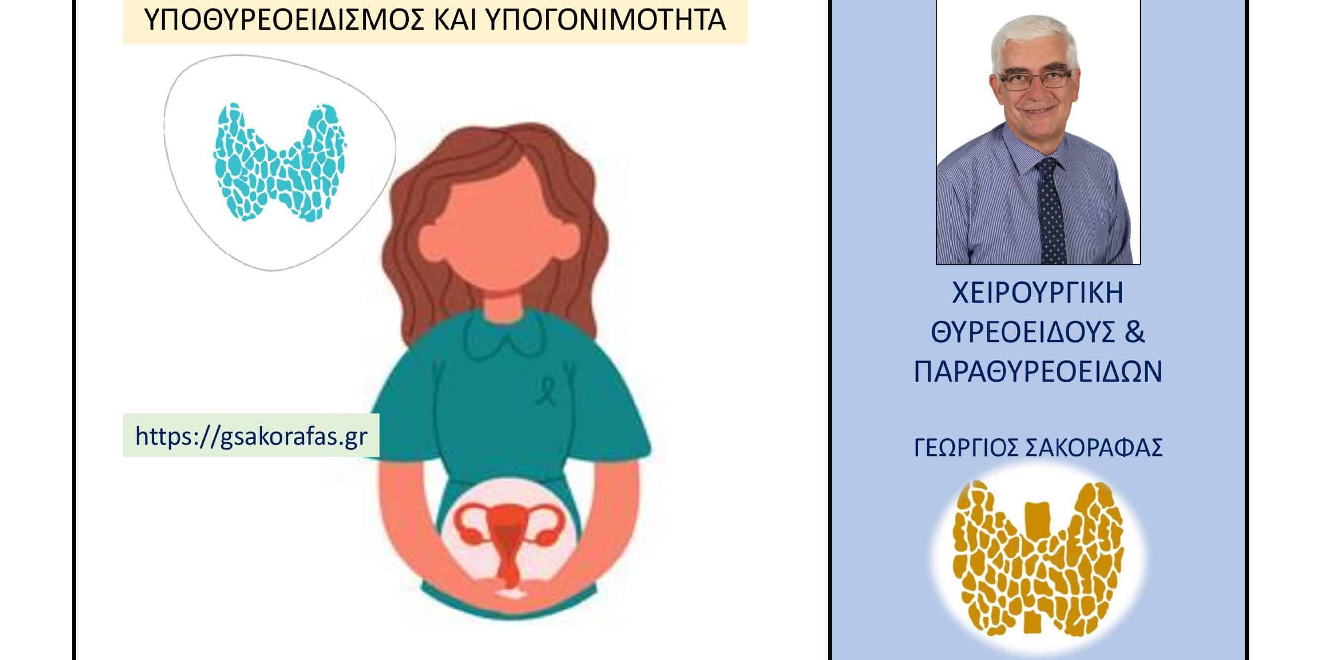 Υποθυρεοειδισμός και υπογονιμότητα στις γυναίκες